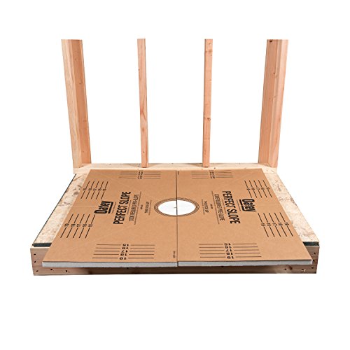 Oatey 41640 Perfect Slope Base, 40 in. x 40 in.,Brown
