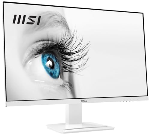 MSI Pro MP273W, 27", 1920 x 1080 (FHD), IPS, 75Hz, TUV Certified Eyesight Protection, 5ms, HDMI, 1 (v1.2a), Tilt