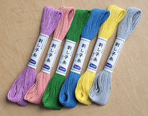 オリムパス製絲(Olympus Thread) Sashiko Cotton 22yd Blue Notion