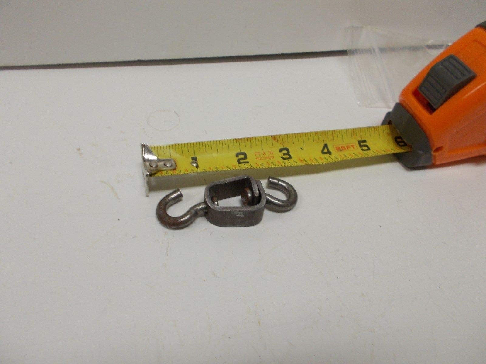 Montree Shop 12 Heavy Duty Trapping Swivels with J Hooks (Trapping Supplies Trap Fastener)_AB