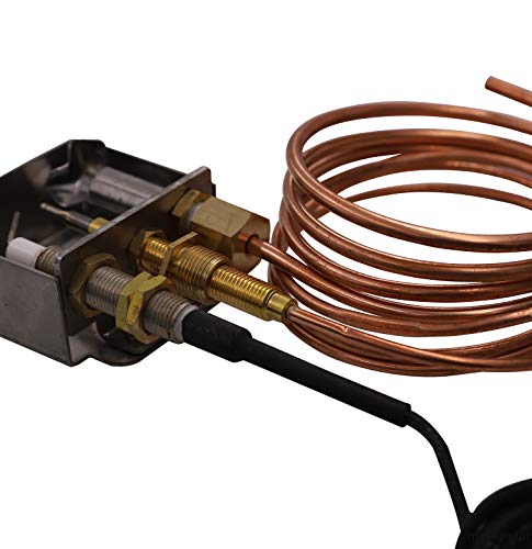 METER STAR Propane Gas Fire Pit Heater Replacement Parts Flame Pilot Burner Assembly Kit