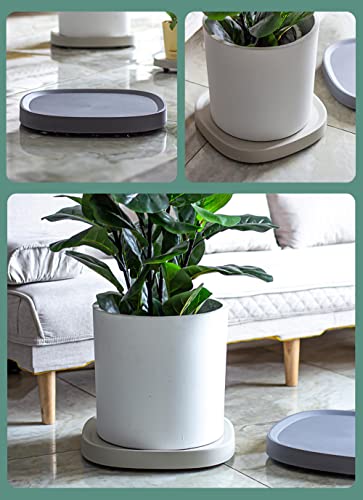 MYBAQ,Plant Caddy,Plant Caddy with Wheels,Plant Dolly,Rolling Plant Stand,Planter Mover, Round Plant Roller Base for Vertical Planting Troughs, Patio Umbrella Base, Plant Pots, Trash Cans.