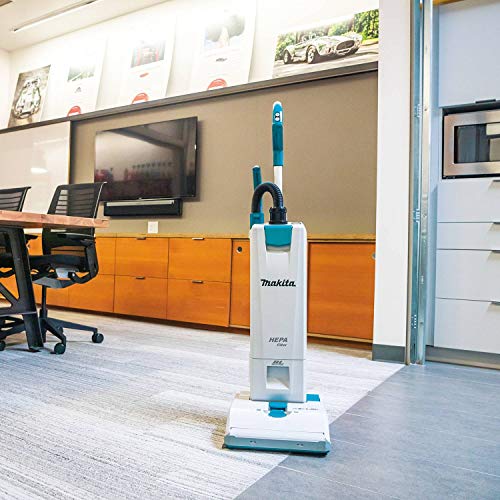 Makita XCV19PG 18V X2 (36V) LXT® Lithium-Ion Brushless Cordless 1.3 Gallon HEPA Filter 12" Upright Vacuum (6.0Ah)