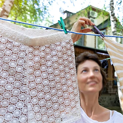 N/A 20-Meter-Long Clothesline Indoor and Outdoor Rainproof and Windproof Steel Wire Clothesline