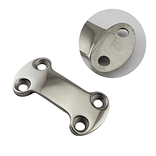 LMMDDP 25mm Stainless Steel Marine Boat Belt Cam buckle Plate 1" Durable SS304 Strap Fixing Cam Buckle 5pcs pack for yacht accessories