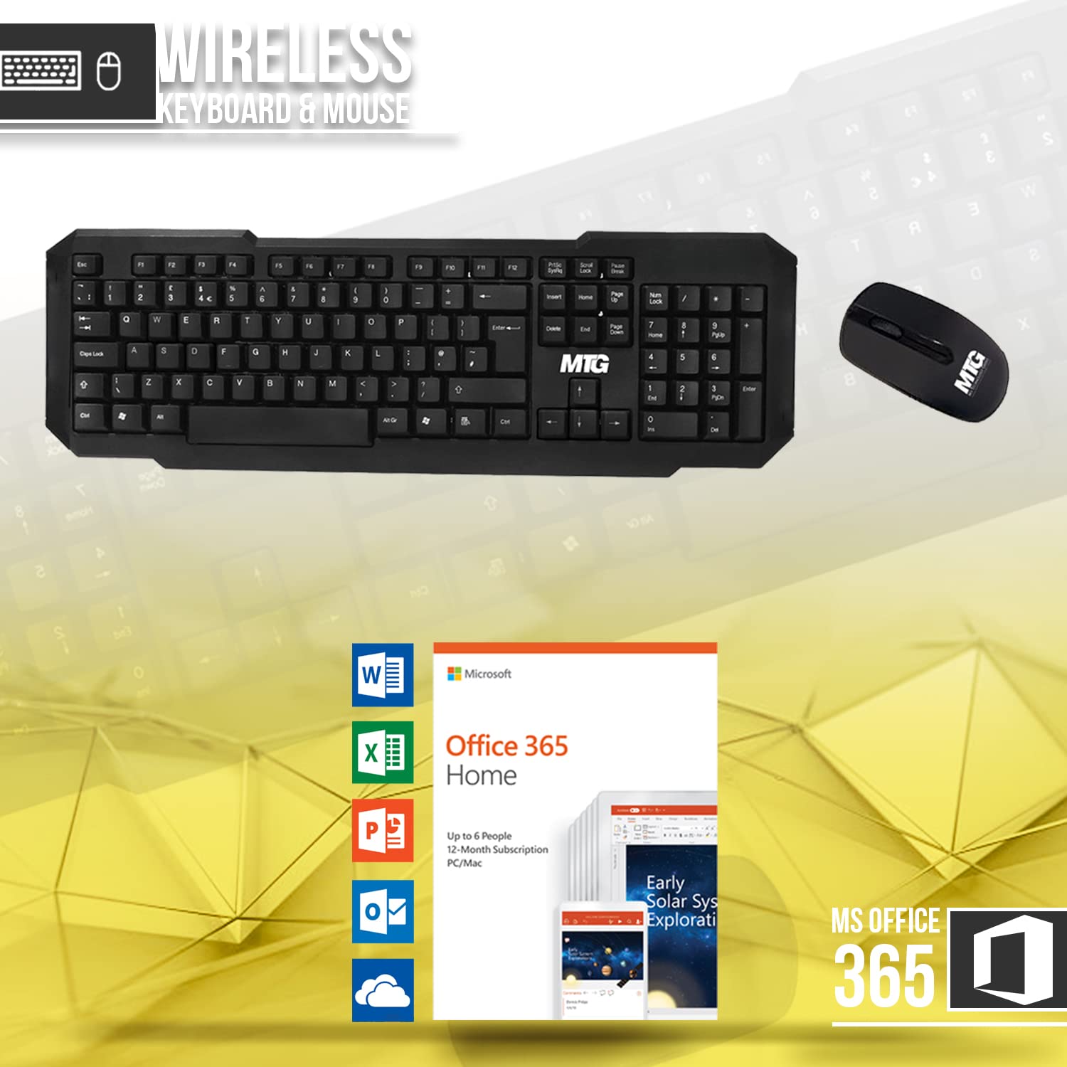 MTG Aurora Business Computer Desktop PC- Intel Core i7 4th Gen, 8GB Ram DDR3, 256GB Nvme, MTG Dual 24 Inch Monitor, MTG Wireless Keyboard Mouse, RGB Headphone, Webcam, Office 365, Win 10 Home