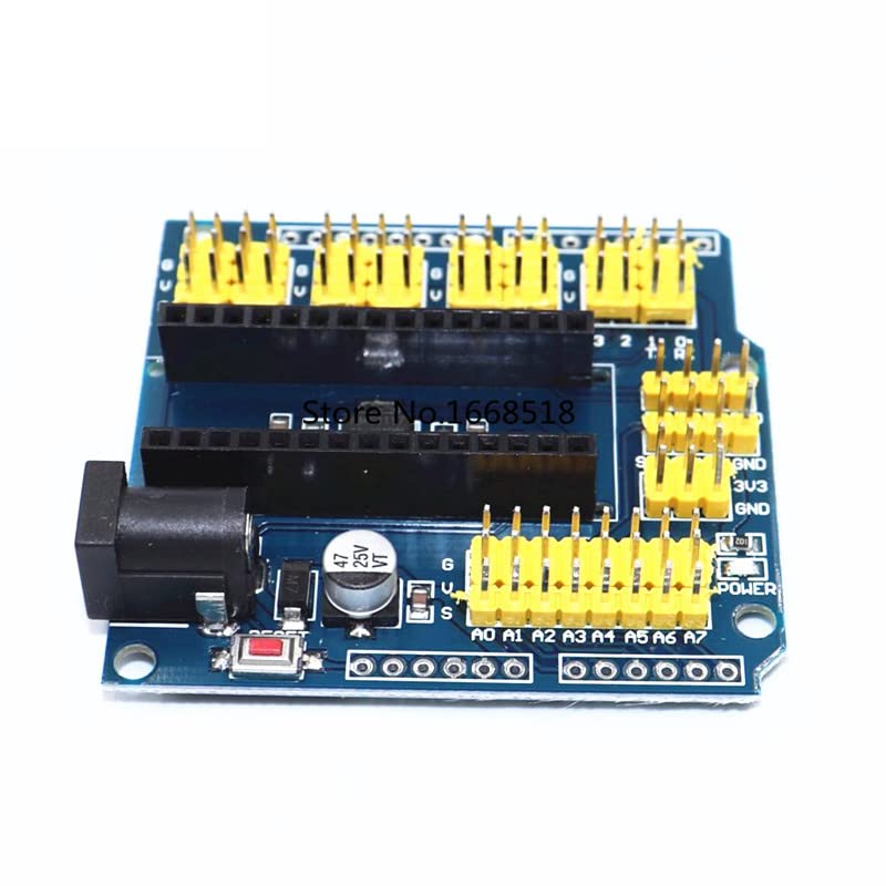Nano I/O IO Expansion Sensor Shield Module for Arduino Nano V3.0 3.0 Controller Compatible Board I2C PWM Interface 3.3V