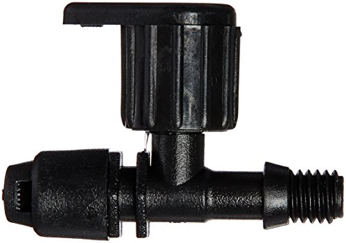 Orbit 67115 1/4" Barb Drip Irrigation Drip Micro-Sprinkler Center Strip Pattern. 5 Pack Blacks