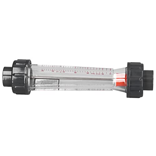 Pipe Flowmeter, Tube Flowmeter Clear Scoring Line ABS Acid Resistant for Chemical for Light Industry