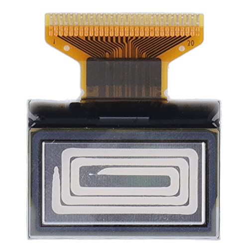 Organic Light Emitting Diode Display, Organic LCD Display 0.96in 128x64 Resolution Compact for DIY(Blue Displaying)