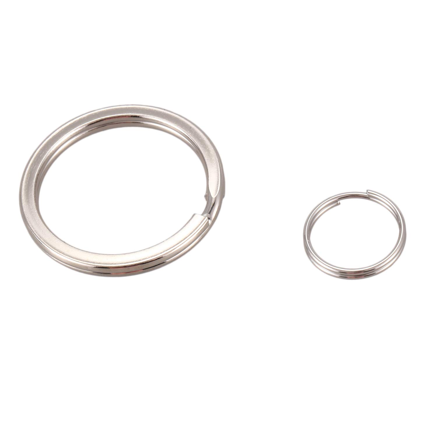 OWLEEN Silver Tone LCD Anti-Static Static Discharger with Metal Keyring