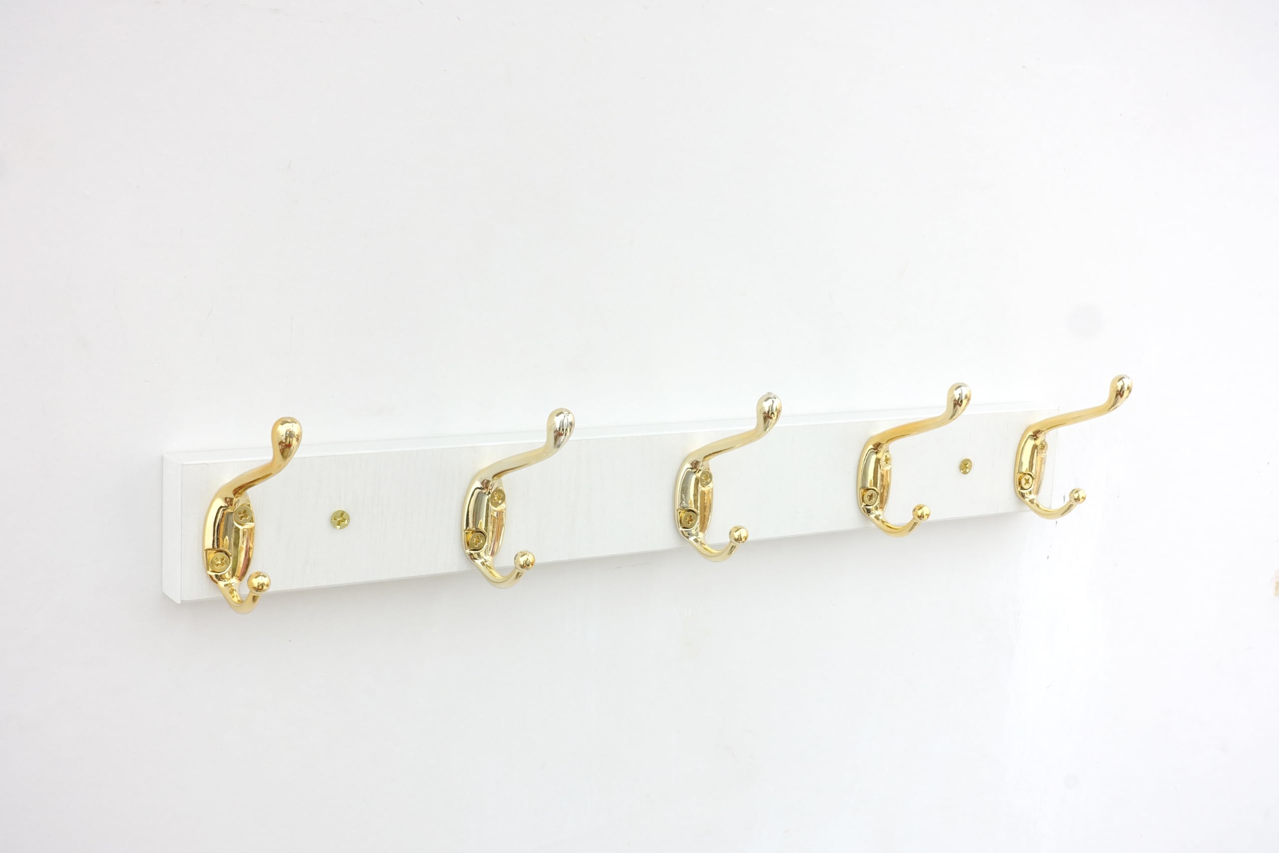 shankala Coat Rack Wall Mount,Wall Coat Rack, Coat Rack,Coat Hooks for Wall,Coat Rack Wall Mounted (Gold)