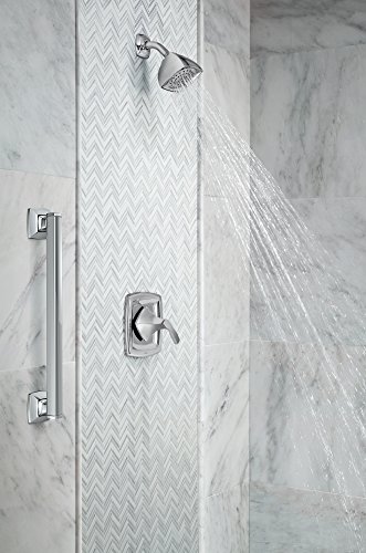 Moen YG5118BN Voss Bathroom Safety 18-Inch Designer Grab Bar, Brushed Nickel,