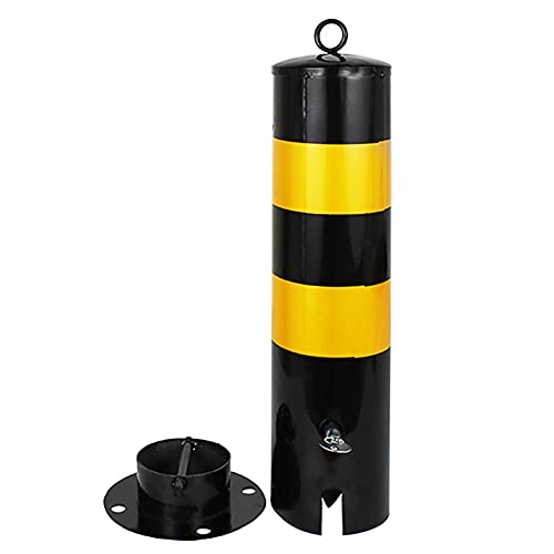 Security Parking Posts,Car Parking Space Lock Bollard,Heavy Duty Metal Bollards for Safe Lane Parking and Parking Interceptors
