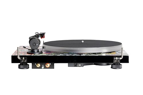 Pro-Ject Debut III Turntable - The Beatles Singles, Limited Edition Beatles Record Player, 8.6″ S-Shaped Aluminium Tonearm, Ortofon 2M Red Cartridge, Beatles Memorabilia Vinyl Player - High Gloss
