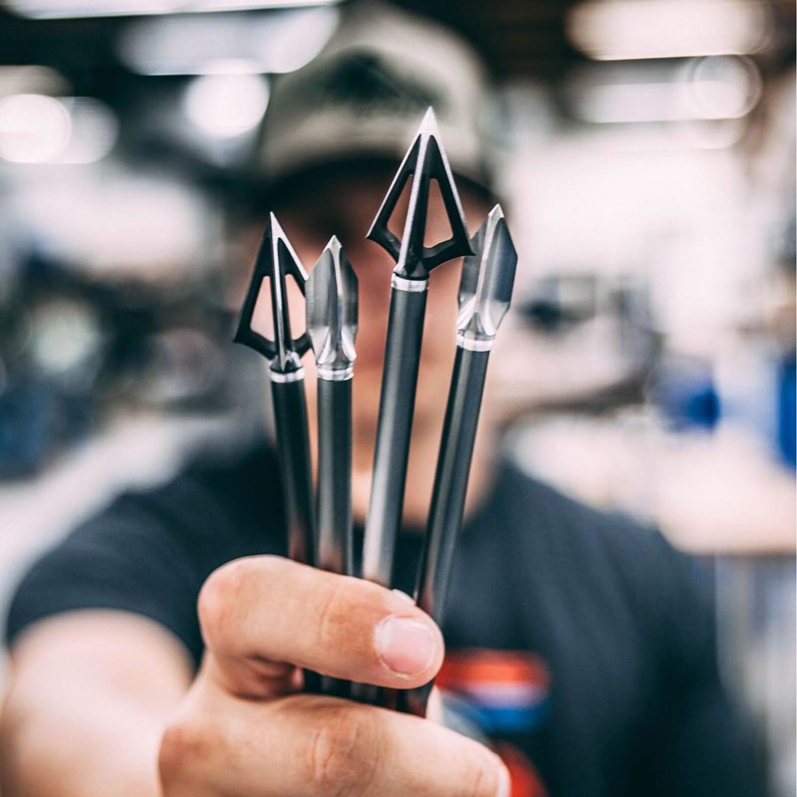 G5 Montec BMP Archery Durable Versatile Screw-in Practice Broadhead Points for Bow Arrows - for Archery Bow Hunt Trainings | Pack of 3, 125 Grain