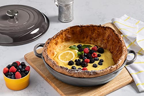 Le Creuset Enameled Cast Iron Signature Braiser, 3.5 qt., Oyster