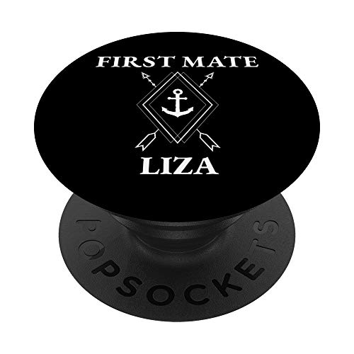 First Mate Liza PopSockets PopGrip: Swappable Grip for Phones & Tablets