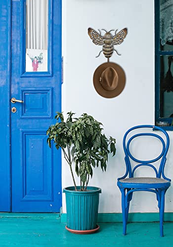Set of 3 bee Metal Hooks! This Hook can be Hung at Your Entrance, Hanging Jackets, Hats, Keys, and More at Your Entrance and exit. (Retro Style)