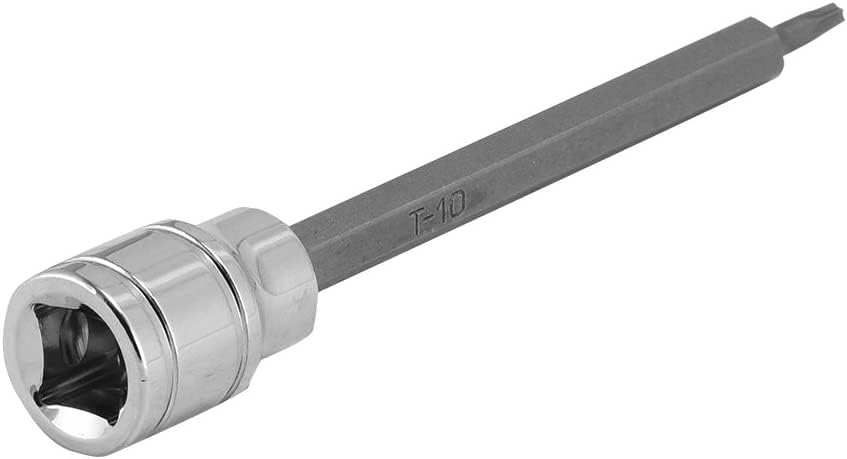 NEIKO 10080A 3/8β Drive Extra Long Torx Star Bit Socket Set | 7 Piece | T10 to T40 | 4-3/8β Length