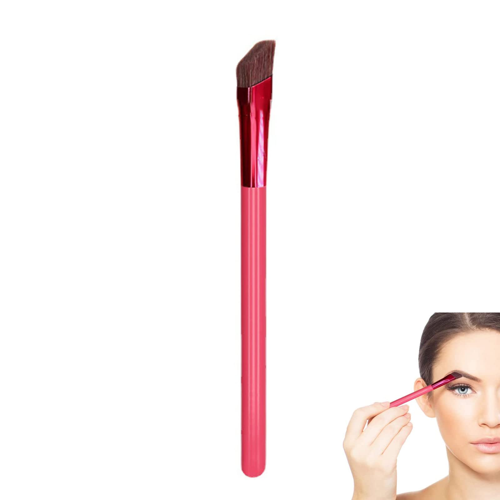 Multifunction Eyebrow Brush, Ultra Thin Angled Eyeliner Makeup Brush, Eye Brow Concealer Contour Brush for Women and Girls (1 Pcs)