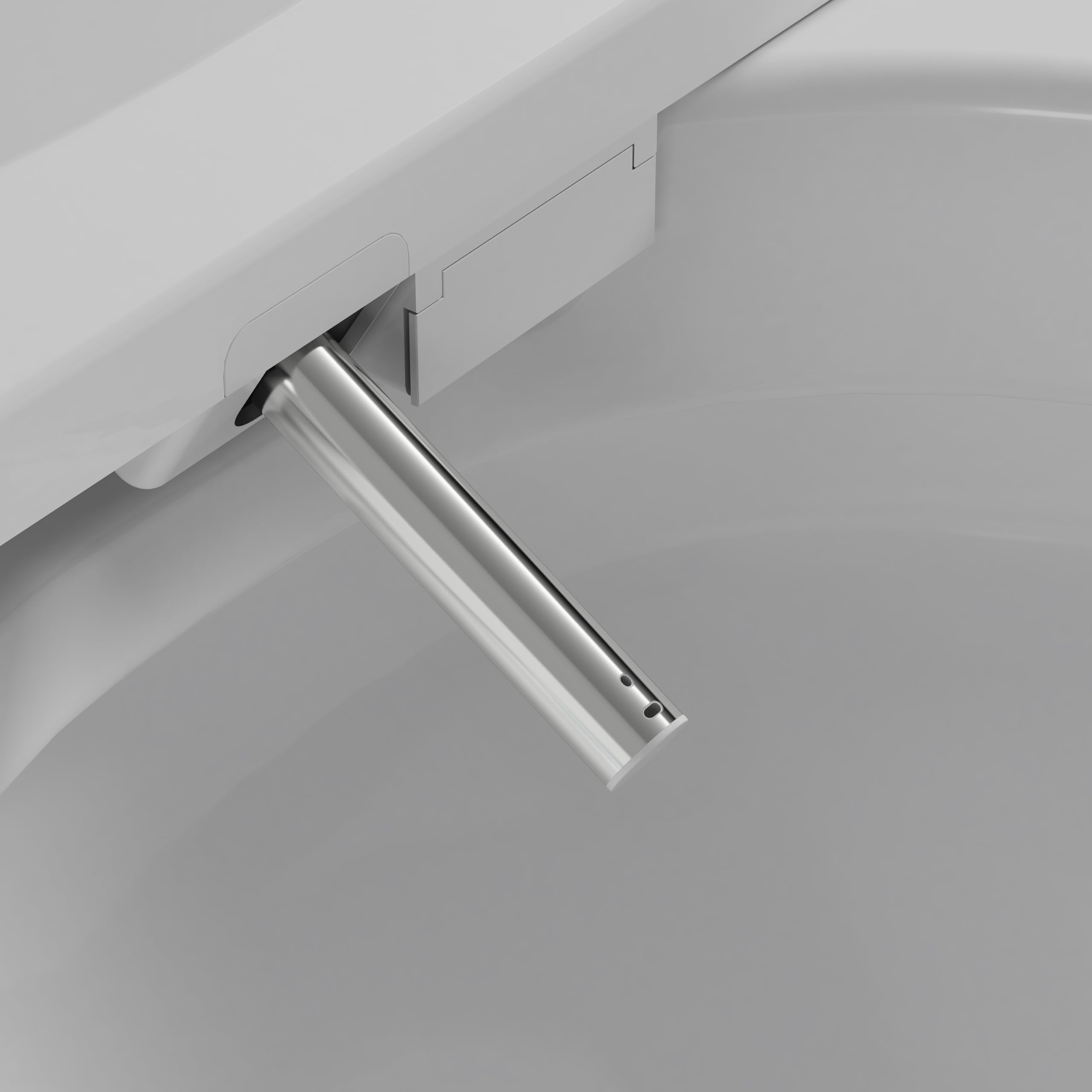 Smart Toilet with Built-In Bidet, Auto Open and Close Lid, Heated Seat, One-Piece Modern Toilet with Voice Control and Foam Shield