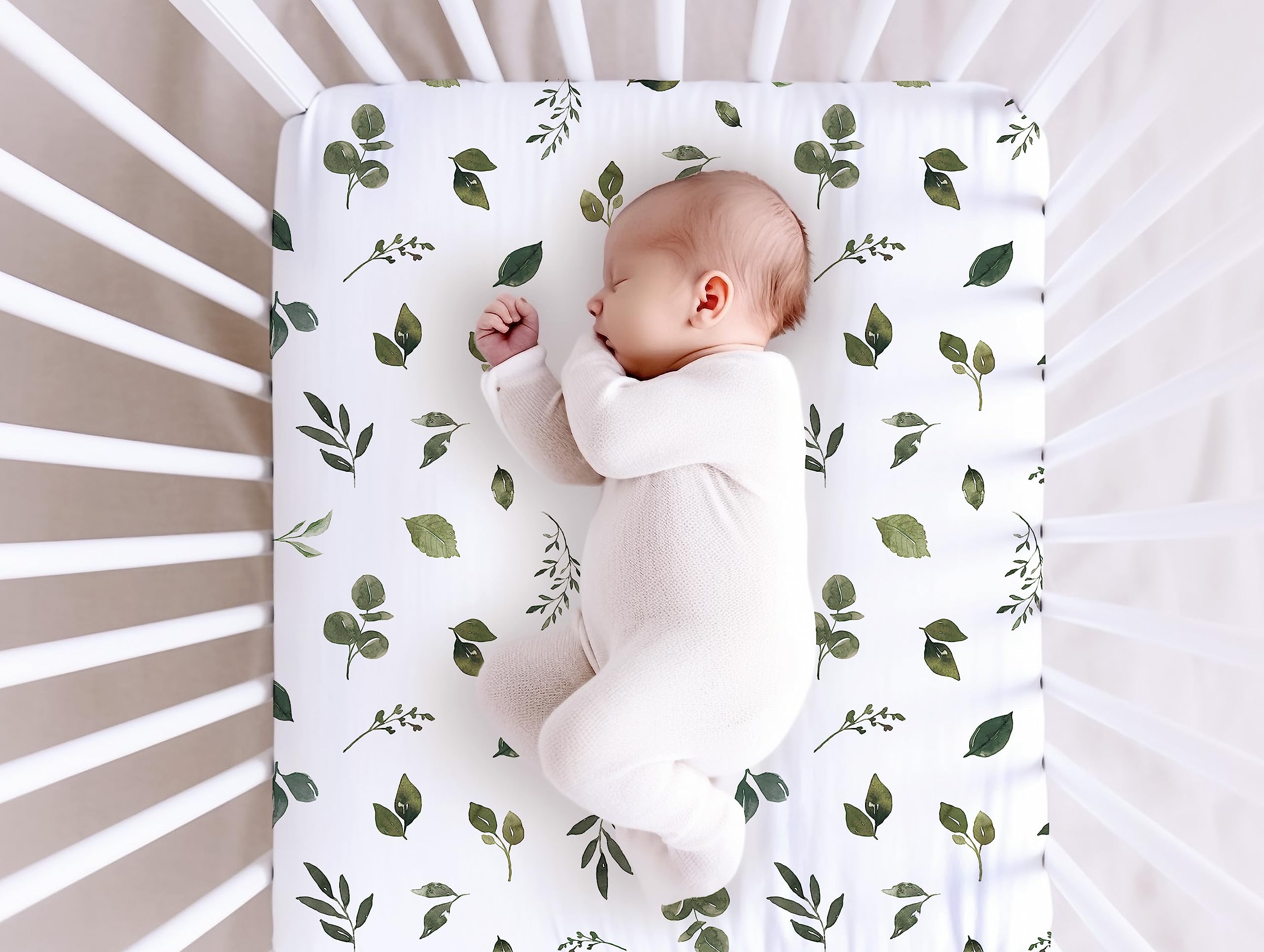 Premium Gender-Neutral Crib Sheet Set - 2 Pack | Ultra-Soft Bedding for Crib Mattress and Toddler Beds | Unisex Comfort and Elegance by Max&So