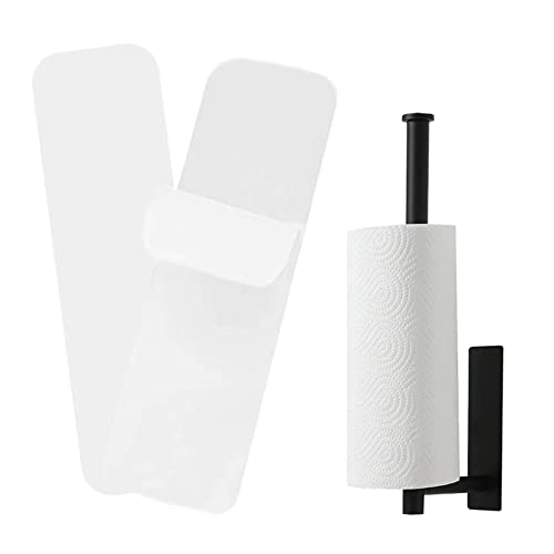 Self Adhesive Strips, Paper Towel Holder Replaces Stickers, Replacement Adhesive Strips Compatible with self Adhesive Paper Towel Holder,5.7 x 1.7 Inch-2 Pack