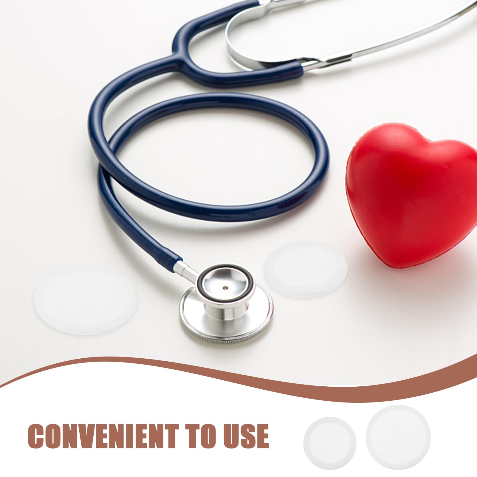 SOLUSTRE 2Ppcs Stethoscope Diaphragm Replacement Parts Stethoscope Diaphragm Pediatric Stethoscope Diaphragm Accessories for Kids
