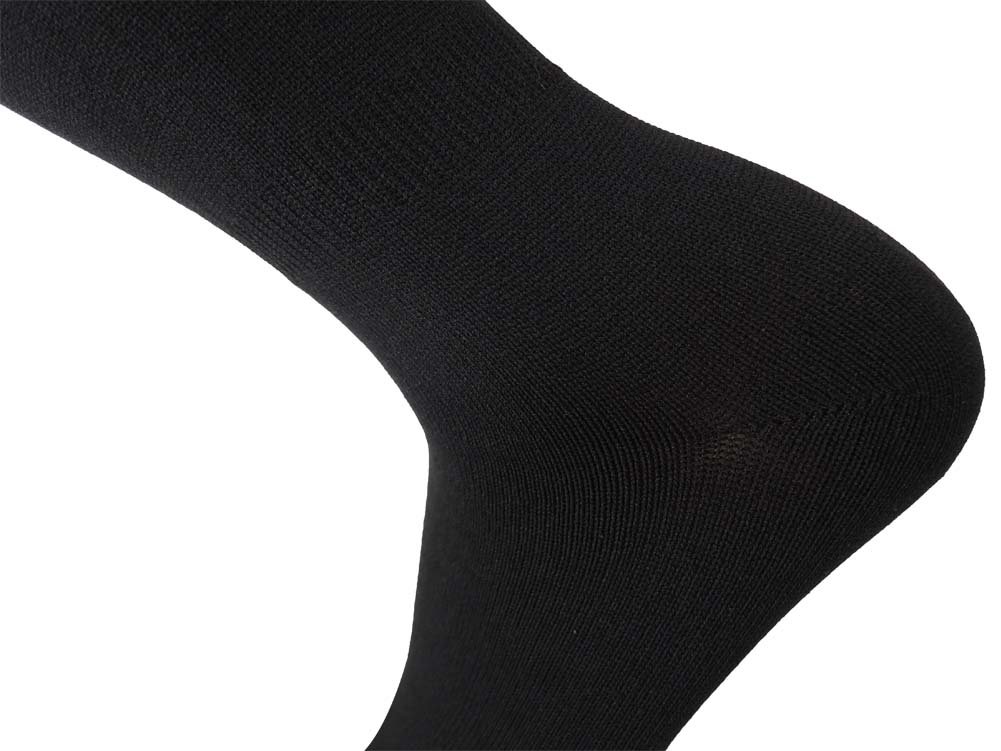 Fitliva Teen Juniors High Knee Athlete Long Tube Sports Socks (3Pack-Black)