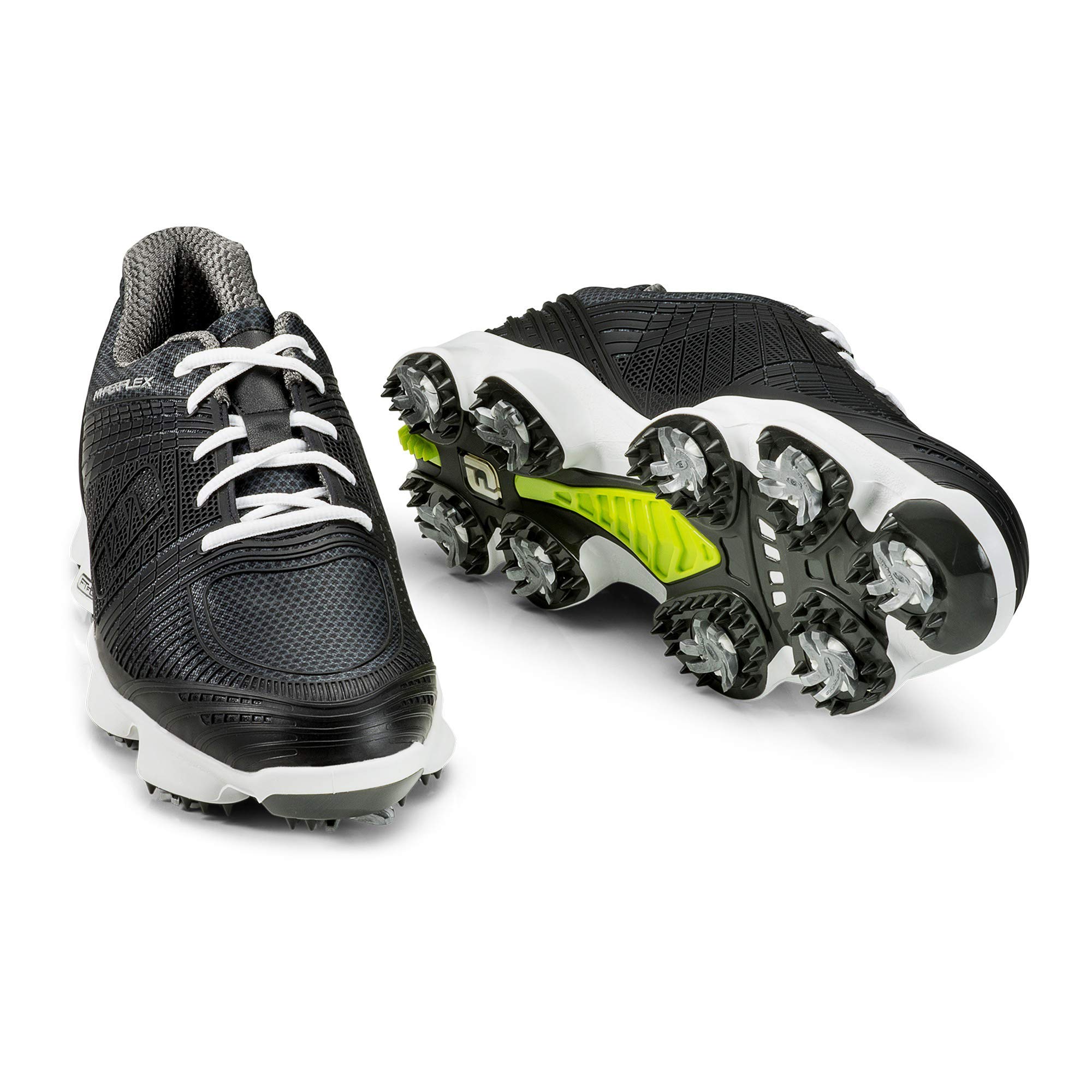 FootJoy Men's Hyperflex II-Previous Season Style Golf Shoes White 10 M, Red Blue, US