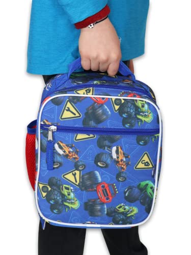 Nickelodeon Blaze and the Monster Machines Boys Girls Soft Insulated School Lunch Box (One Size, Blue)