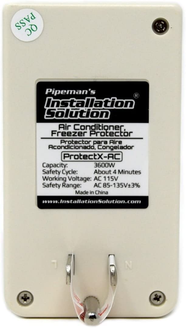 Pipeman's Installation Solution AC 85-135V Surge Protector 3600 Watts, White