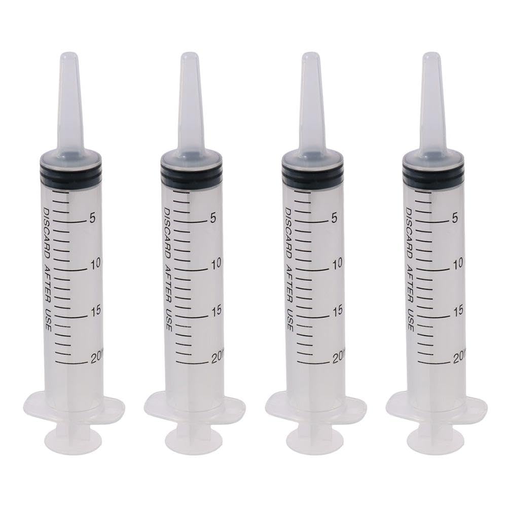 Pet Feeder Pump Measuring Syringe Large Capacity Feeding Syringe for Portion Control Feed Pacifier for Easy and Neat Pet Feeding
