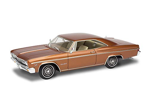 Revell 85-4497 ’66 Chevy Impala SS 396 2N1 Model Car Kit 1:25 Scale 148-Piece Skill Level 4 Plastic Model Building Kit,Blue