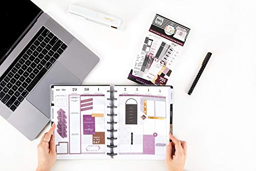 The Happy Planner Sticker Value Pack - Planner Accessories - Girls With Goals Theme - Multi-Color - Great for Planning & Organizing - 30 Sheets, 701 Stickers