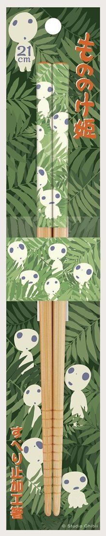Studio Ghibli Bamboo Chopsticks 21.0cm [Princess Mononoke]