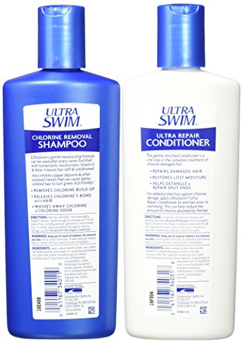 UltraSwim Dynamic Duo Repair Shampoo and Conditioner, 7 Fluid Ounce Each