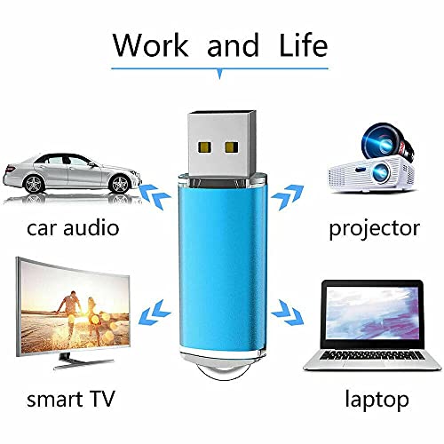n/a 5 Pack 1GB 2GB 4GB 8GB 32GB 64GB USB 2.0 Flash Drive Thumb Drives Memory Stick ( Size : 4GB )