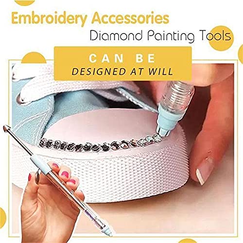 Nails Pencil Manual Pen DIY Accessories Kit DIY Embroidery Painting Diamond Drill Point Pen Doter Deep Rub