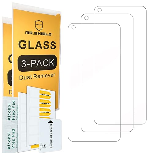 Mr.Shield [3-Pack] Designed For OnePlus Nord N20 5G [Tempered Glass] [Japan Glass with 9H Hardness] Screen Protector with Lifetime Replacement