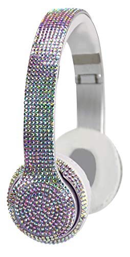 Wireless Express Bluetooth Headphones - Foldable Bluetooth Headset - Lightweight Headphones - Adjustable On-Ear Headphones - Fashion Bluetooth Headphones with Microphone - Ideal Headphones Bluetooth