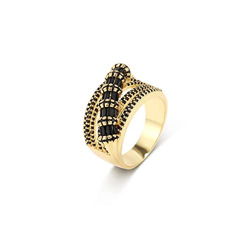 Jewelry Street Style Ladies Rings Personality Accessories Micro-set Zircon Various Styles Rings