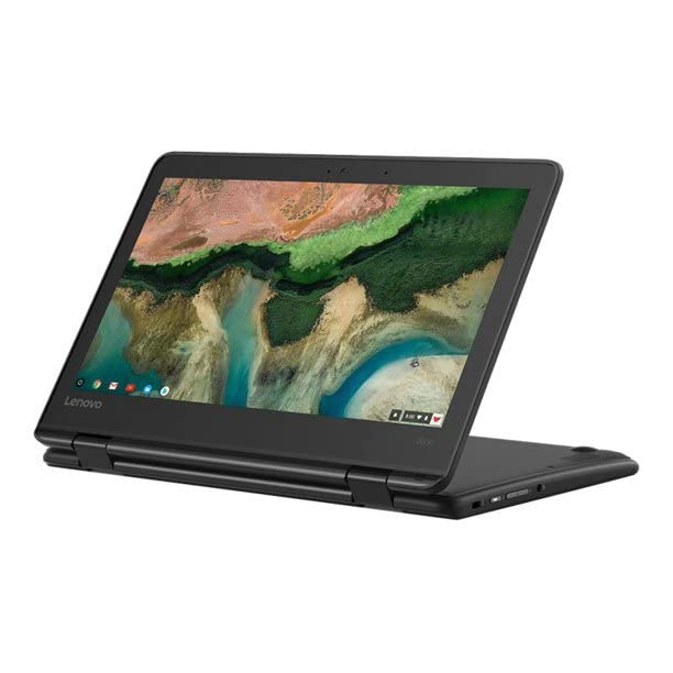 Lenovo 11.6" 300e Chromebook LCD 2 in 1- MediaTek M8173C Quad-core 2.1GHz 4GB LPDDR3 32GB Flash Memory Chrome OS Non-Touchscreen (Renewed)