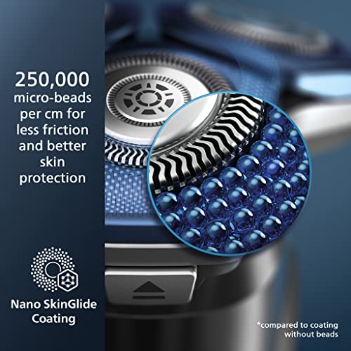 Philips Norelco Shaver 7200, Rechargeable Wet & Dry Electric Shaver with SenseIQ Technology and Pop-up Trimmer S7887/82