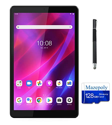 Lenovo Tab M8 Tablet, 8'' HD IPS Display, Android 11, Quad-Core Processor, 3GB Ram, 32GB Storage, Long Battery Life, SD Card Slot, Grey + Accessories, Gray