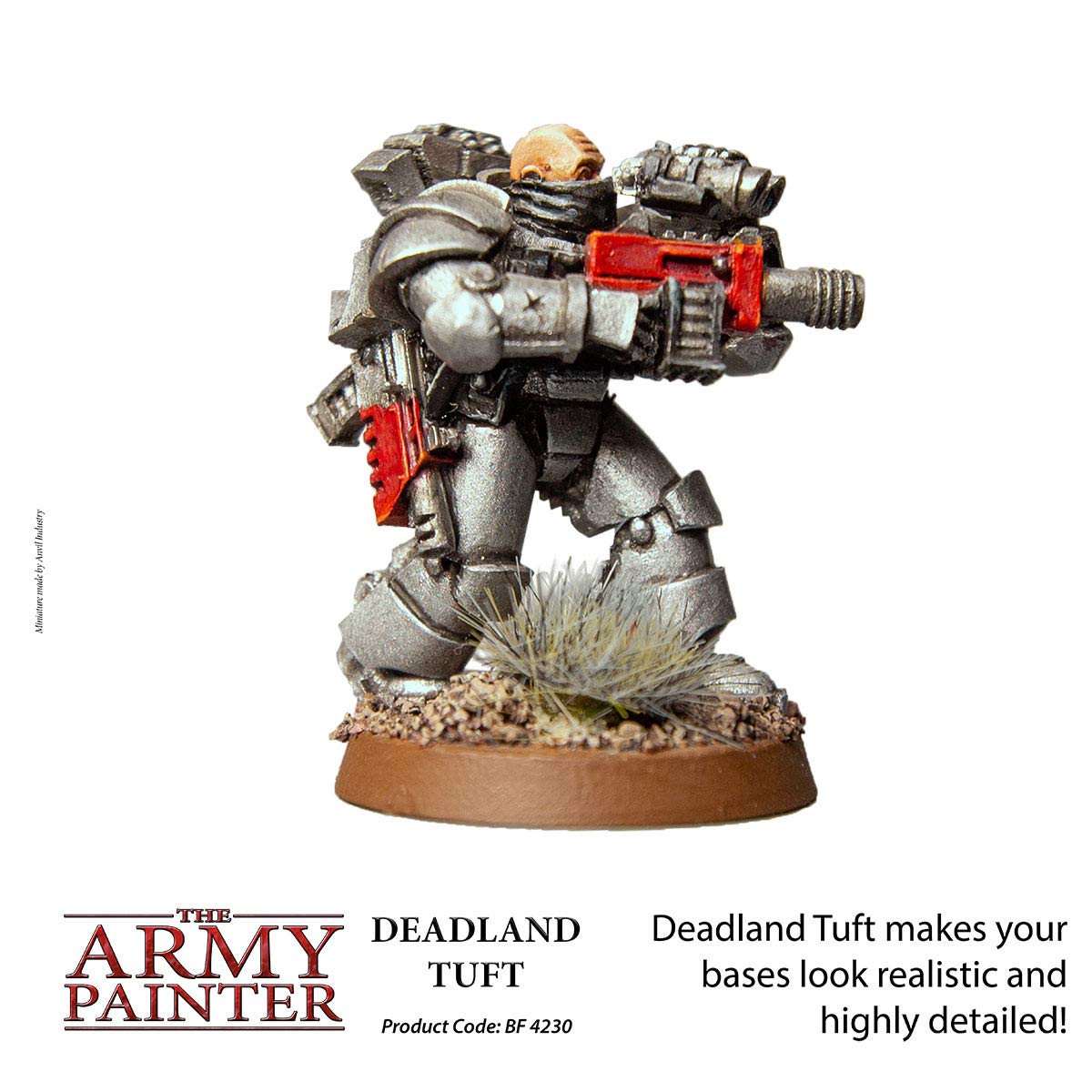 The Army Painter Tufts - Battlefield Tufts: Deadland Tuft, 77 Pcs, 3 Sizes -Terrain Model Kit for Miniature Bases & Model Grass Tufts -Diorama Supplies & Diorama Grass for Mini Basing & Gaming Scenery