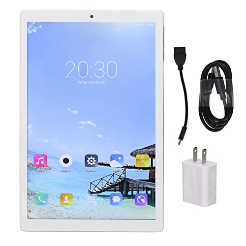 Naroote Tablet PC, Dual Speakers 10in Tablet for Students (US Plug)