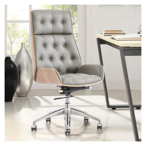 SEASD Executive Massage Ergonomic Swivel High Back Thick Cushion PU Leather Office Chair
