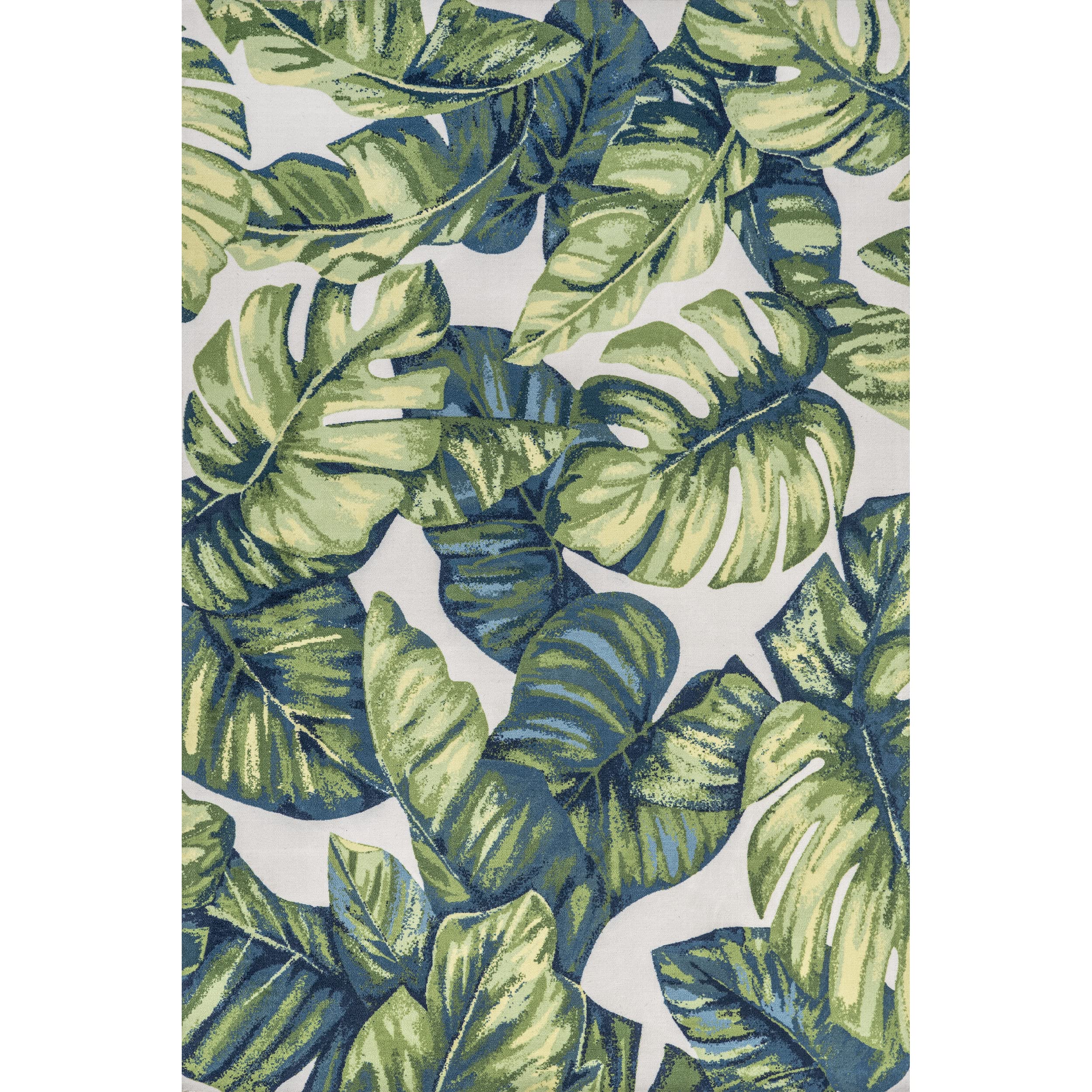 nuLOOM Lisa Floral Indoor/Outdoor Area Rug, 6' x 9', Multi Color, Rectangular, 0.25" Thick